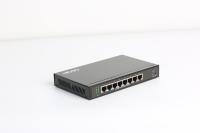 China WEB Management 8 10/100M Rj45 Ports Fiber Optic Switch DC12V for sale