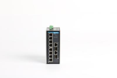 China 2 Combo Ports POE Switch Din Rail Mount for sale