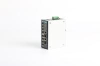 China 2 Combo Ports POE Switch Din Rail Mount for sale