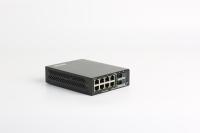 China HiOSO 10/100/1000Mbps  1310nm Fiber Optic To Ethernet Converter 8 Ports for sale
