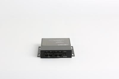 China HiOSO DC12V RJ45 Connector Single Fibre Media Converter Black for sale