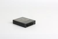 China 2 1000M SC 3 100M Ports Fiber Media Converter , SC Converter Single Fiber for sale