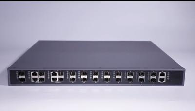 China Black STP RSTP MSTP Anti DOS Attack Hioso Gpon Ont Olt 16 Port for sale