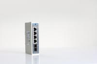 China 5 10/100M RJ45 Din Mount POE Switch With CCC Certification for sale