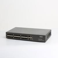 China HiOSO Gigabit WEB Management 1U Rack 24 Port Fiber Optic Switch for sale