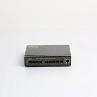 China 8 100M SFP Fiber Ports 1 Gigabit Combo Uplink Port Fiber Optic Switch for sale