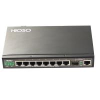 China Poe Ethernet Switch Network 8 Ports with 1 Gigabit Combo Port DC48V for sale