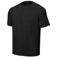 China Crew Neck Black Military T Shirt Tactical Tech Nylon Cotton Elastane Military Garments for sale