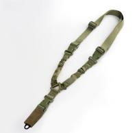 China Single-Point Tactical Rifle Sling Multi-Function Adjustable Crossbody Strap for sale