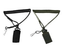 China Multi-Function Tactical Spring Gun Sling , Outdoor Training Safety Rope , Keychain Anti-Lost Cord For Military Enthusiasts for sale