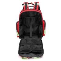 China Emergency First Aid Backpack Fire Rescue Medical Bag Home Visit Kit 1000D Nylon for sale