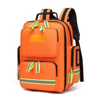 China Emergency First Aid Backpack Fire Rescue Medical Bag Home Visit Kit 1000D Nylon for sale