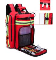China Outdoor First Aid Backpack Emergency Rescue Kit Anti-earthquake Flood Emergency Bag Large Capacity for sale