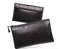 China Fireproof Document Bag Waterproof High-Temperature Resistant Storage Pouch for A4 Files Business and Home Use Moisture-Proof & Zipper Seal for sale