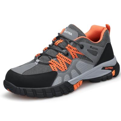 China Steel Toe Work Safety Shoes Breathable Anti-Puncture Anti-Smash Durable Protective Summer Work Shoes for Men for sale
