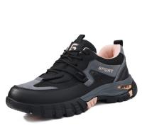 China Steel Toe Work Safety Shoes Breathable Anti-Puncture Anti-Smash Durable Protective Summer Work Shoes for Men for sale
