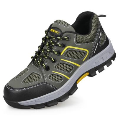 China Men'S Insulated Work Shoes For All Seasons 6KV Electrical Insulation Anti-Smash Puncture-Proof Durable Safety Shoes With Plastic Toe Cap for sale