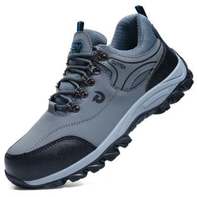 China All-Season Waterproof Safety Work Shoes for Men Steel Toe Anti-Smash Anti-Puncture Steel Plate Protection for Construction Site for sale