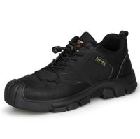 China Men’s Safety Work Shoes Steel Toe Breathable Anti-Smash Puncture-Proof Comfortable Soft Sole for sale