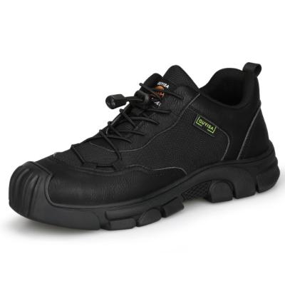 China Men’s Safety Work Shoes Steel Toe Breathable Anti-Smash Puncture-Proof Comfortable Soft Sole for sale
