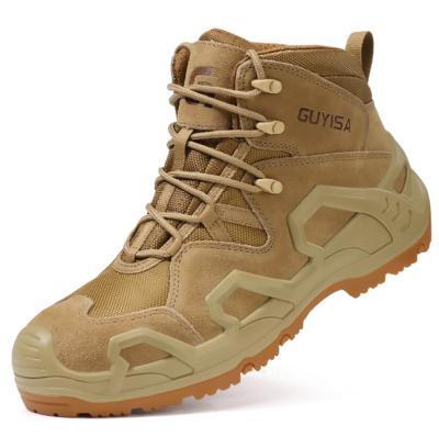 China Men’s Safety Work Shoes Steel Toe Anti-Smash Puncture-Proof Non-Slip Wear-Resistant Construction Shoes for All Seasons for sale