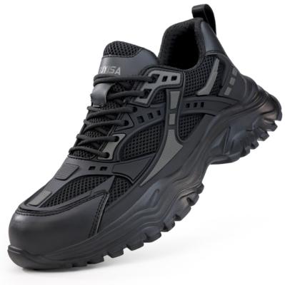 China Men’s Safety Work Shoes Steel Toe Puncture-Proof Anti-Smash Lightweight and Comfortable Protective Shoes for sale