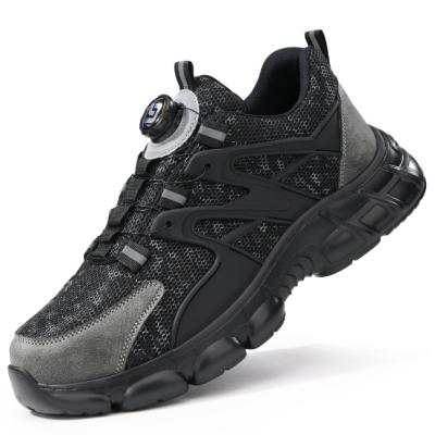 China Men's Safety Work Shoes with Steel Toe Breathable Puncture-Resistant Lightweight Protective Shoes for sale