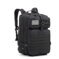 China Oxford Black Tactical assault backpack 45L Molle System With Heavy Duty Zipper for sale
