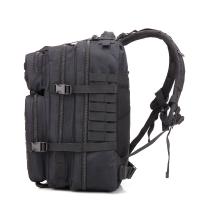 China Oxford Black Tactical assault backpack 45L Molle System With Heavy Duty Zipper for sale