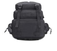 China 45L Black Army Knapsack Bag Waterproof 1000D Cordura PU Coating for sale