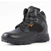 China Breathable Waterproof Low Cut Tactical Boots With Zipper Oil Resistant for sale