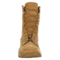 China Water Resistant Leather Military Combat Boots 1000 Denier Cordura for sale