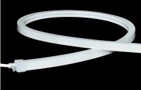 China 12*12mm Silicone LED Neon Rope Light Top Bend Black Silicon Hose 12VDC CRI80 RGB 5cm Cut for sale