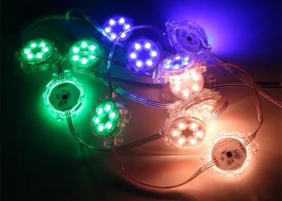 China 40mm Rgb Rgbw Permanent Christmas Track Lights IP68 Holiday Lighting Pixel Modules Point Light for sale