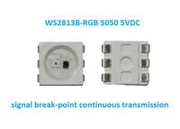 China Ws2813 RGB 5050 SMD 5V LED CHip 5V Working Voltage Signal Break-Point Continuous Transmission LED for sale