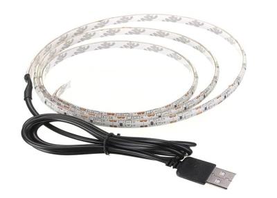 China High Power Flexible LED Strip Lights , 14.4W/M 5V DC Outdoor Rgb LED Tape Light for sale