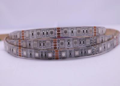 China High Brightness 12V 24V Flexible LED Strip Lights , 60 LED/M LED Changing Light Strip for sale