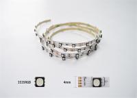 China Slim 4mm Width RGB Flexible LED Strip Lights 3535 72Led / M For Architectural Decoration for sale