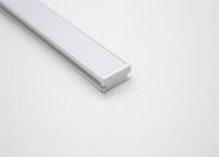 China 19 * 08mm Led Aluminum Profile Inground Or Floor U Type For Outdoor Led Strip for sale