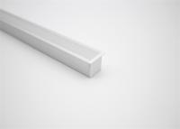 China Recessed Rigid LED Lighting Aluminum Extrusions For Curatin Wall / Flooring for sale