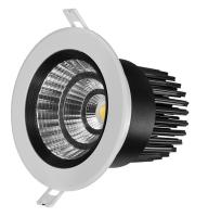 China Lifud Driver Circular LED Ceiling Downlights , LED Recessed Downlights for sale