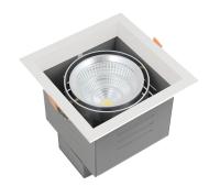 China High Lumen LED Ceiling Downlights 6W - 30W Dimmable For Supermarket / Office for sale