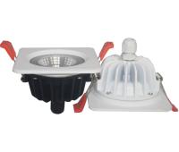 China Square COB Waterproof IP65 LED Downlight , Bathroom Lights LED Downlights for sale