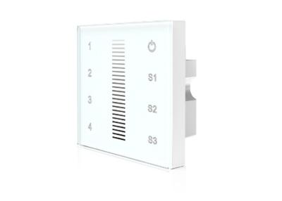China 0 / 1 - 10V  220v Wall Wireless Remote LED Light Dimmer Controller For Office / KTV for sale