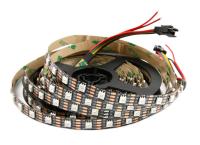 China 5050 Smd Flexible LED Strip Lights , WS2813 IC Programmable LED Rope Lights for sale