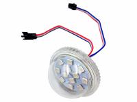 China 12 LED 45mm Rgb Pixel Christmas Lights Energy Saving For Entertainment Place for sale