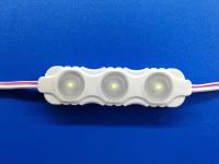 China Aluminum Injection LED PCB Module / 2835 3 LED Module With Lens 160 Degree for sale