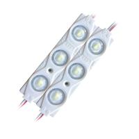 China 3 Chips 2835 LED Module Lights / Color Changing Outdoor LED Module IP67 With Lens for sale