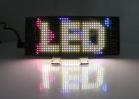 China Custom Mode LED Animation Signs for Car Truck 5VDC USB/2A Scrolling Text 120x595mm Display Screen for sale