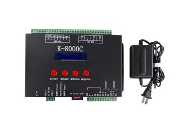 China K-8000C Programmable Magic Color Controller Full Color Control Via DMX/SPI With Built-In Coding Function For Light Control for sale